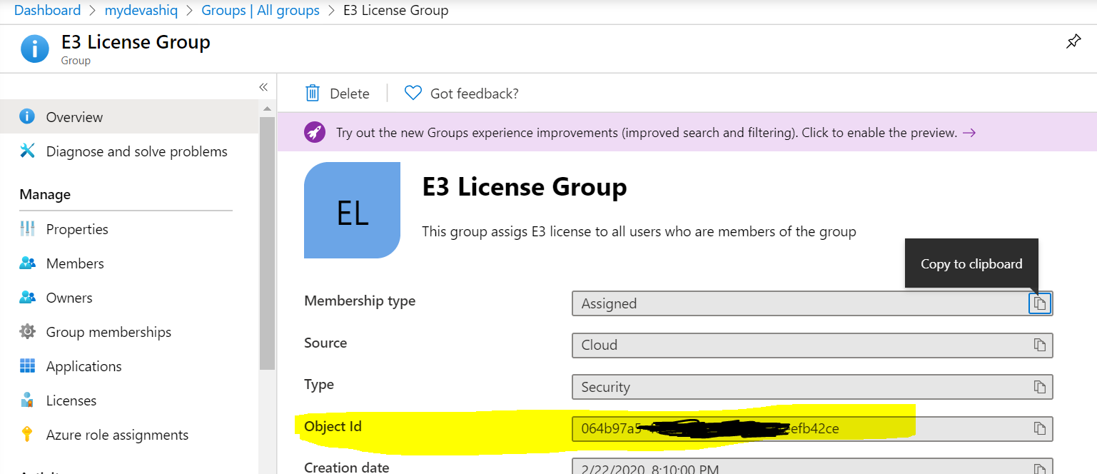 Automate the provision of Azure AD Account & License assignment – Part ...