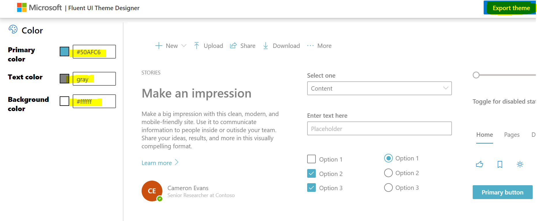 Create/Delete a SharePoint custom theme using PowerAutomate – Mohamed ...