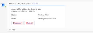 invite guest users using power automate – Mohamed Ashiq Faleel