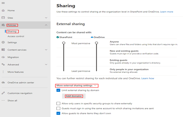 How to invite external users to a SharePoint site or Microsoft Team ...