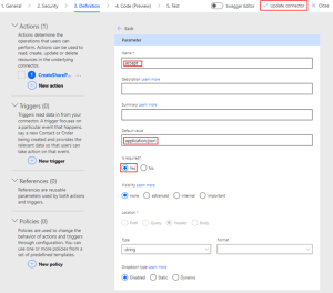 Call SharePoint REST API in a custom connector (Power Apps/Power ...