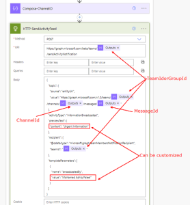 Send Teams Activity Feed notification from Power Automate using custom ...