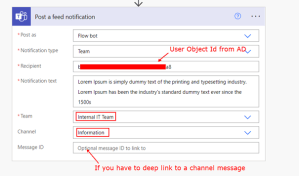 Send Teams Activity Feed notification from Power Automate using custom ...