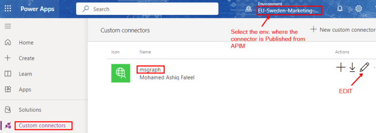 Azure API management in Power apps or power automate – Mohamed Ashiq Faleel